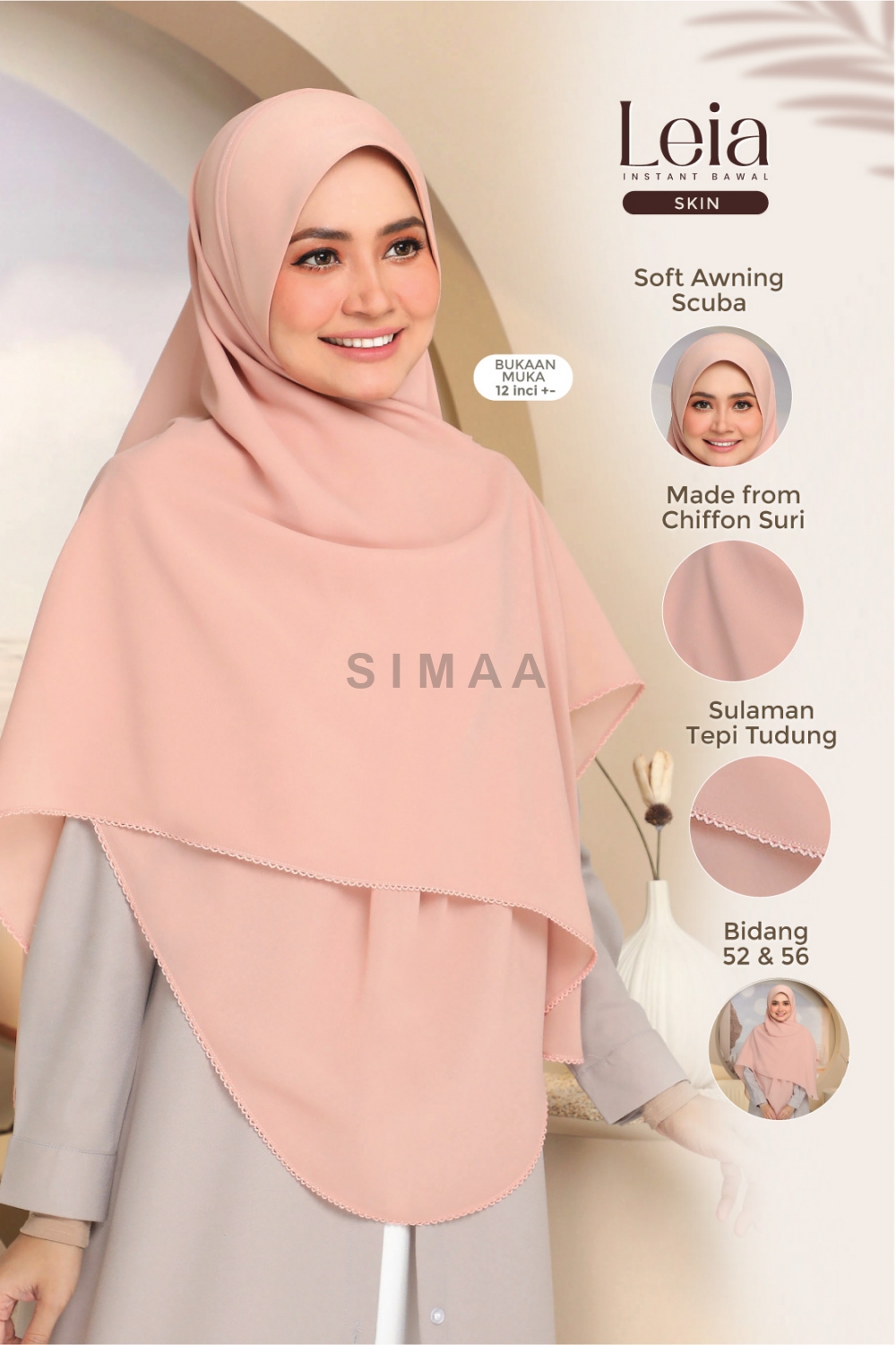 Instant Bawal Leia - Skin